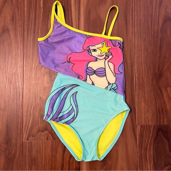 Disney | One Pieces | Disney Ariel One Piece Swimsuit Size 78 | Poshmark